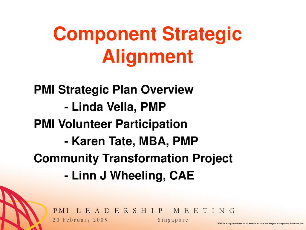 PPT - Component Strategic Alignment PowerPoint Presentation, free ...