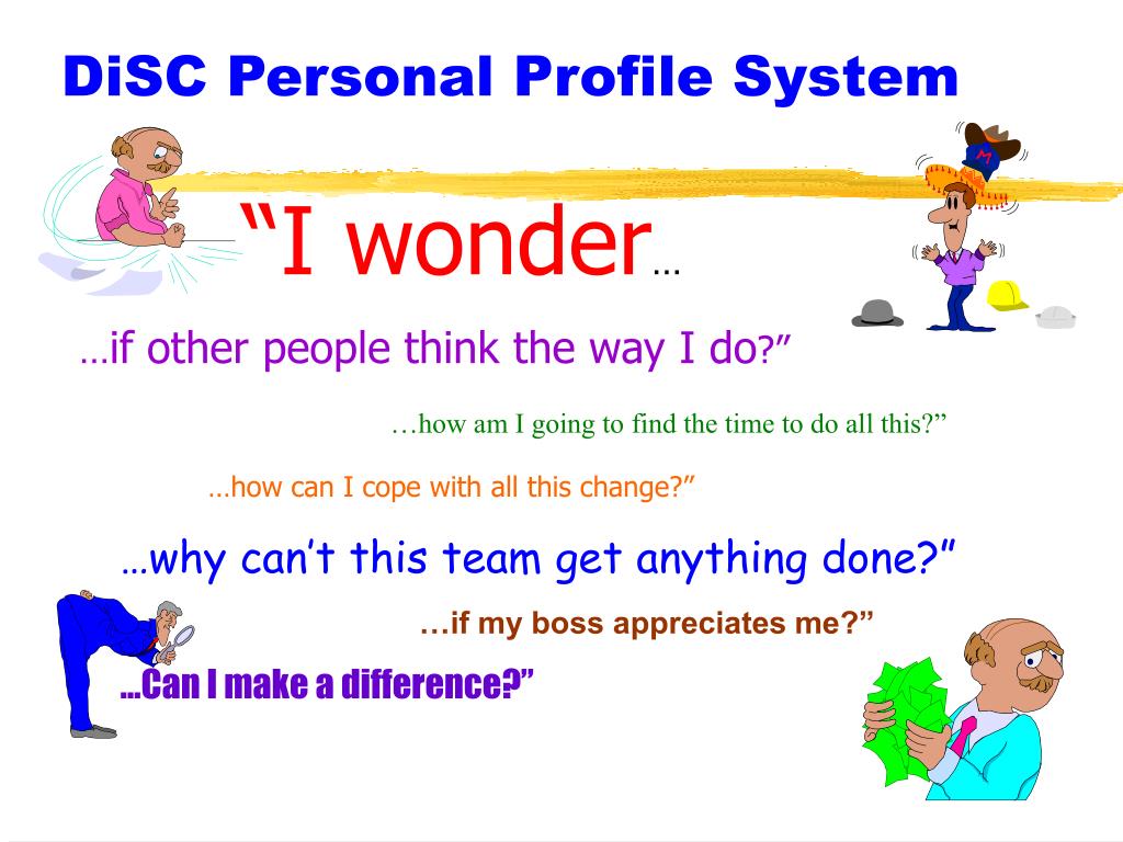 PPT - DiSC Personal Profile System PowerPoint Presentation, free ...
