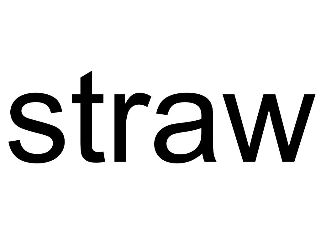 PPT - straw PowerPoint Presentation, free download - ID:1191476