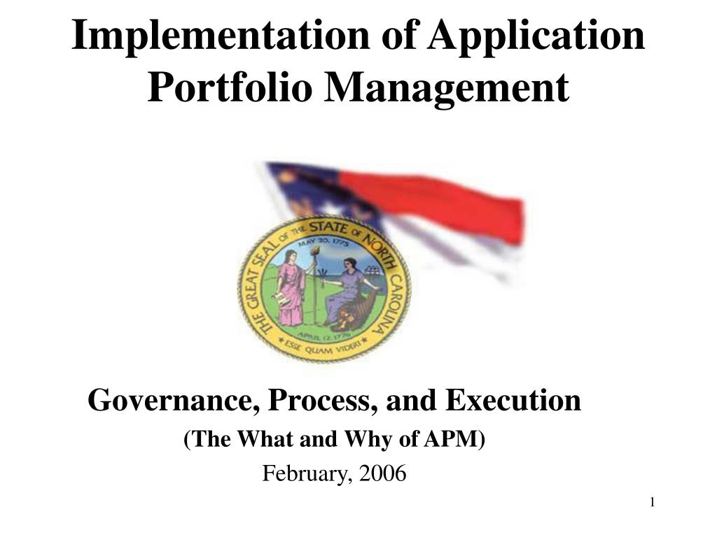 PPT - Implementation of Application Portfolio Management PowerPoint ...