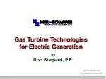 PPT - Gas Turbine Combustion and Power Generation PowerPoint ...