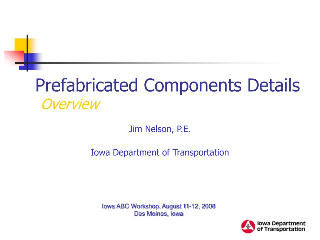 PPT - Prefabricated Components Details PowerPoint Presentation, free ...