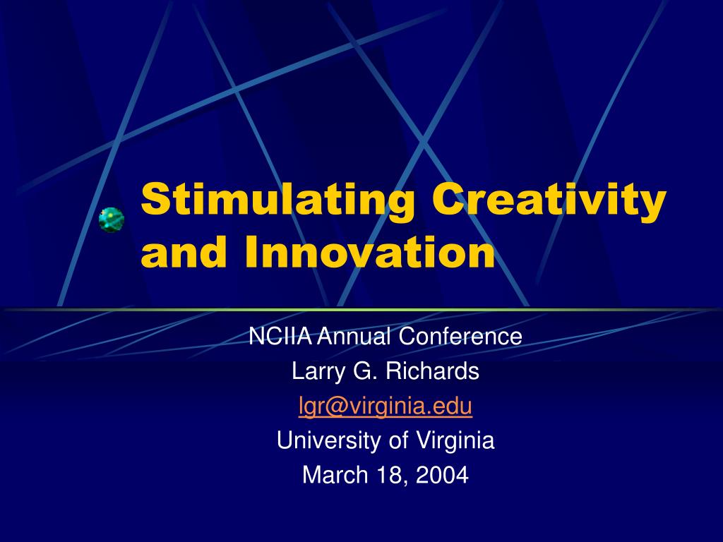 PPT - Stimulating Creativity and Innovation PowerPoint Presentation, free download - ID:1196371