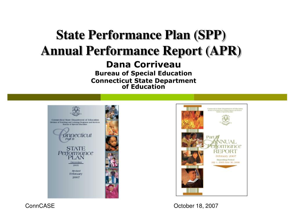 PPT - State Performance Plan (SPP) Annual Performance Report (APR ...