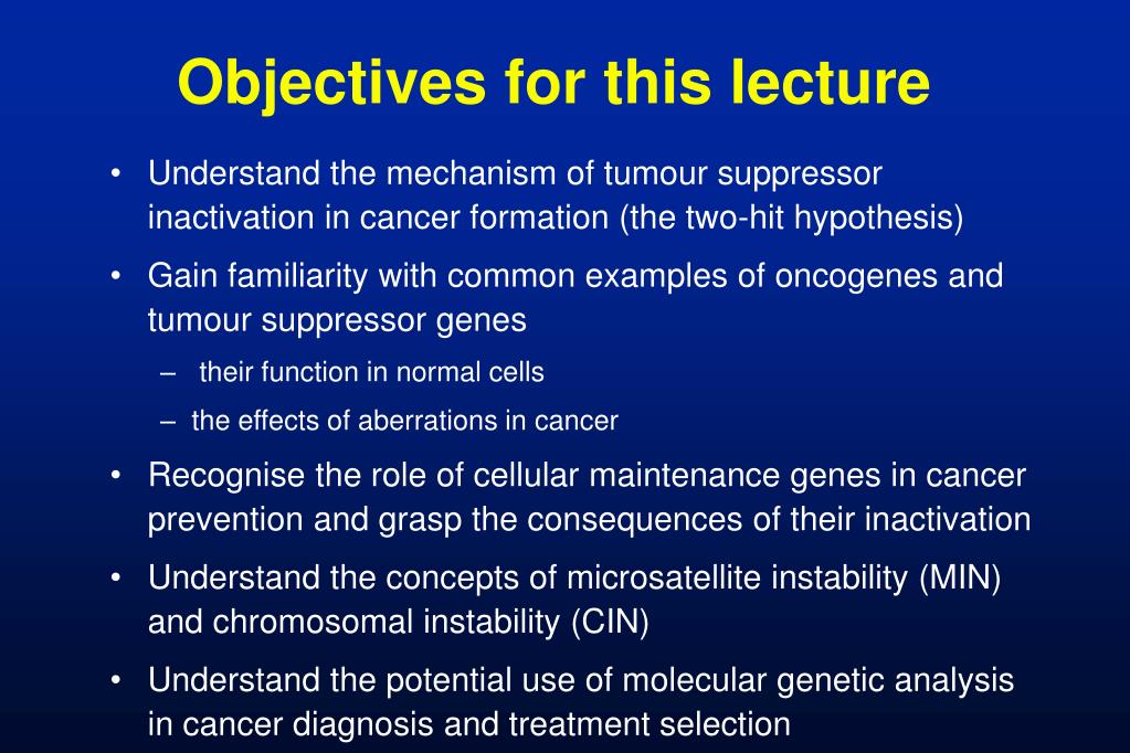 PPT - Objectives for this lecture PowerPoint Presentation, free ...