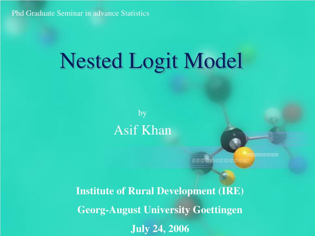 PPT - Nested Logit Model PowerPoint Presentation, free download - ID ...