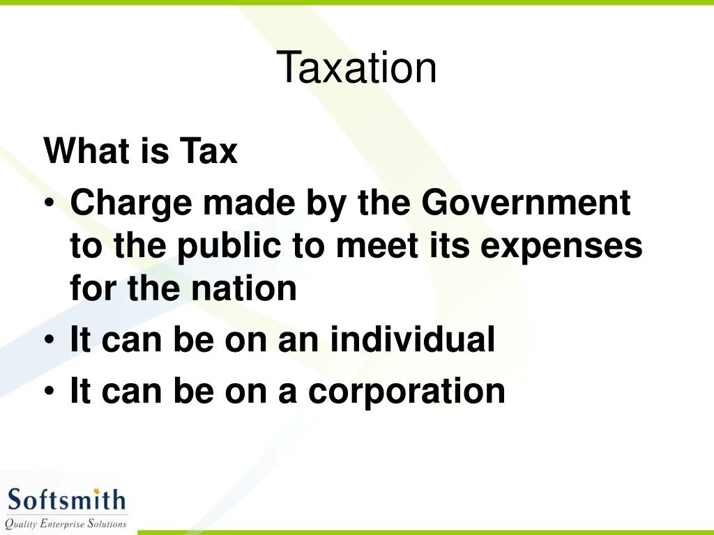 PPT - Taxation PowerPoint Presentation, free download - ID:1204561