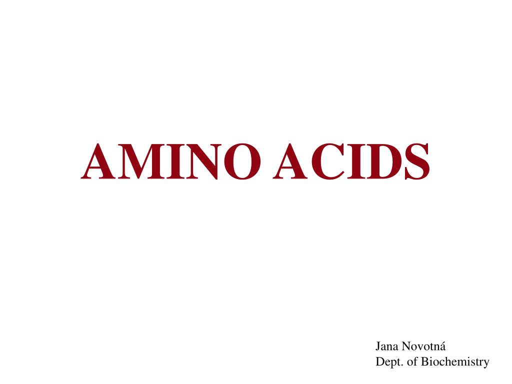 PPT - AMINO ACIDS PowerPoint Presentation, free download - ID:1205136