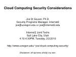 PPT - Cloud Computing Security Knowledge PowerPoint Presentation, free download - ID:7529363