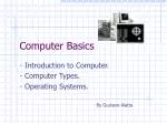 PPT - Computer Basics 1 PowerPoint Presentation, free download - ID:1729971