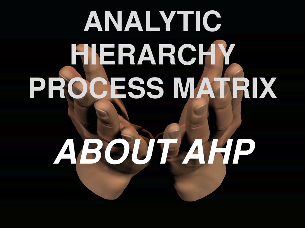 PPT - AHP Customer Satisfaction Index Evaluation Template for ...