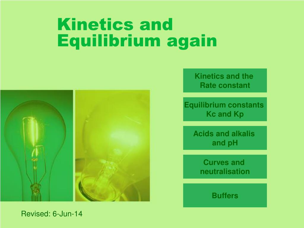 PPT - Kinetics and Equilibrium again PowerPoint Presentation, free download - ID:1209112