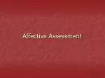 PPT - Affective Assessment PowerPoint Presentation, free download - ID ...