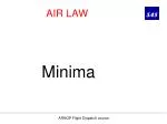 PPT - AIR LAW I PowerPoint Presentation, free download - ID:3142821