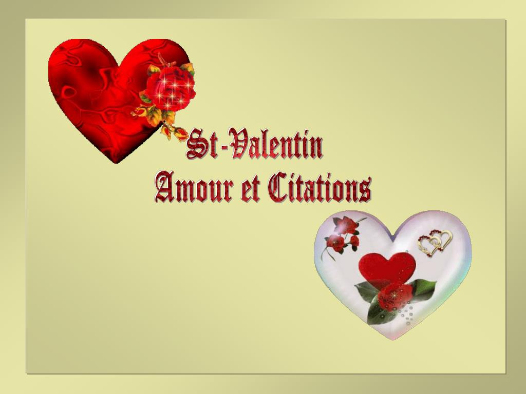 PPT - St-Valentin PowerPoint Presentation, free download - ID:1214031