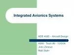 PPT - Integrated Modular Avionics architectures (IMA) PowerPoint ...