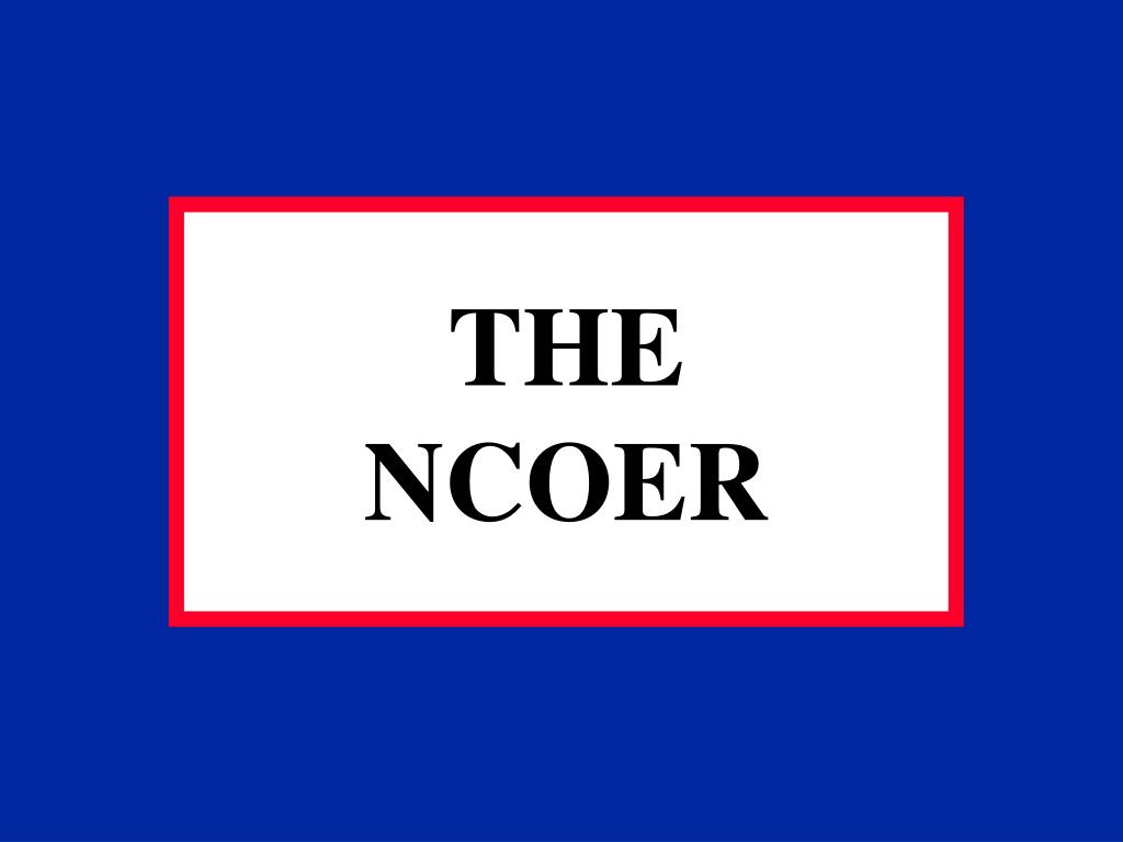 PPT - NCOER Preparation and Counseling Guidelines PowerPoint ...