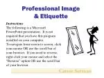 PPT - Professional Etiquette PowerPoint Presentation, free download ...