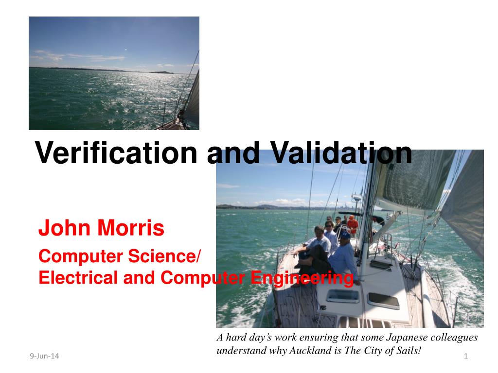 PPT - Verification and Validation PowerPoint Presentation, free ...