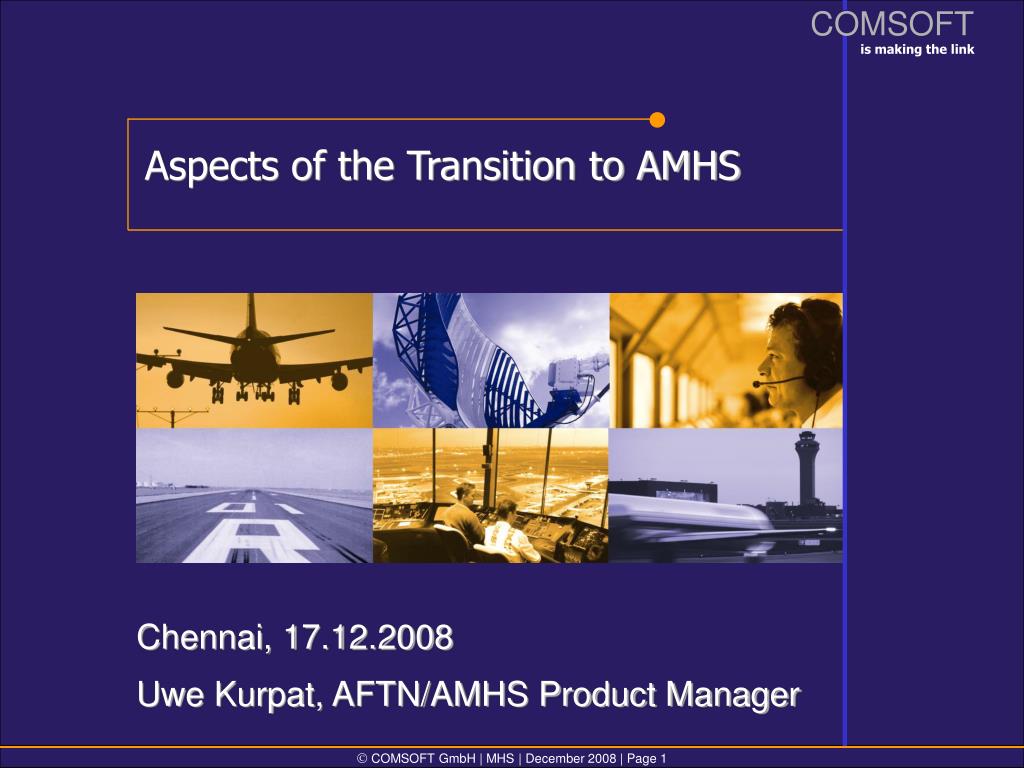 PPT - Aspects of the Transition to AMHS PowerPoint Presentation, free ...