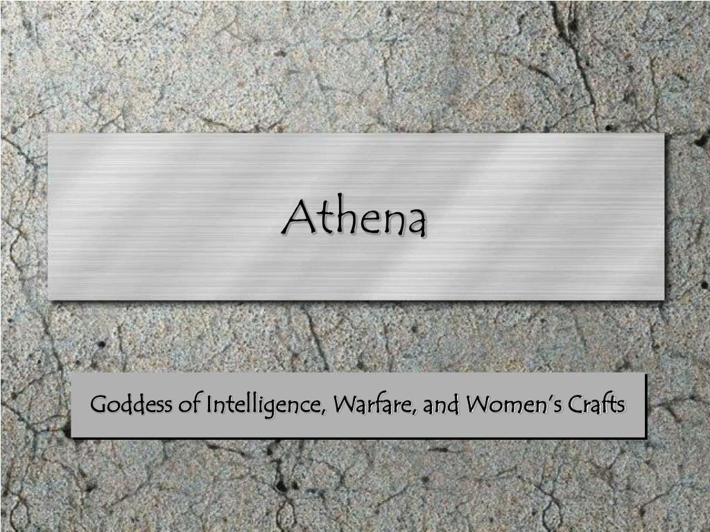 PPT - Athena PowerPoint Presentation, free download - ID:1224157