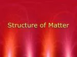 PPT - Structure of Matter PowerPoint Presentation, free download - ID ...