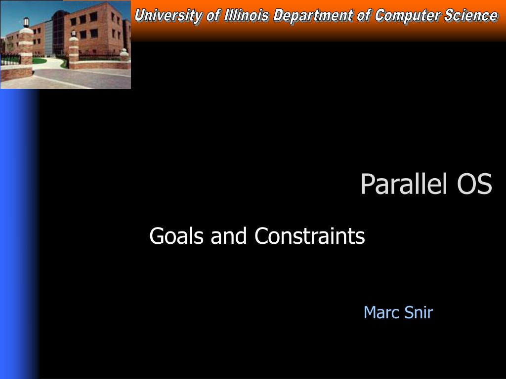 PPT - Parallel OS PowerPoint Presentation, free download - ID:1224377