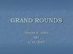 PPT - Nursing Grand Rounds PowerPoint Presentation, free download - ID ...