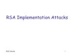 PPT - Attacks on the RSA Algorithm PowerPoint Presentation, free ...