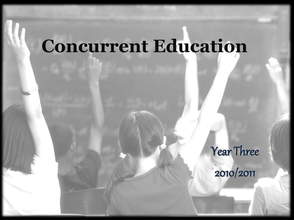 PPT - Concurrent Education PowerPoint Presentation, free download - ID ...
