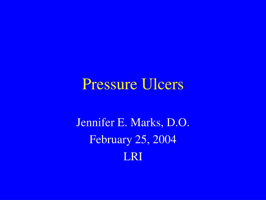 PPT - Pressure Ulcers PowerPoint Presentation, free download - ID:1227067