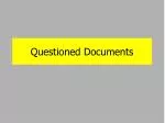 PPT - QUESTIONED DOCUMENT EXAMINATION PowerPoint Presentation, free ...