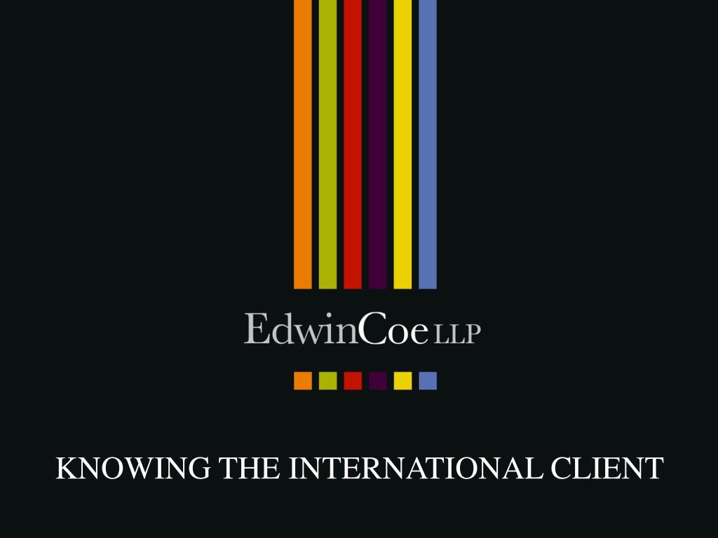 PPT - KNOWING THE INTERNATIONAL CLIENT PowerPoint Presentation, free ...