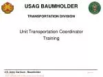 PPT - Transportation Training PowerPoint Presentation, free download ...