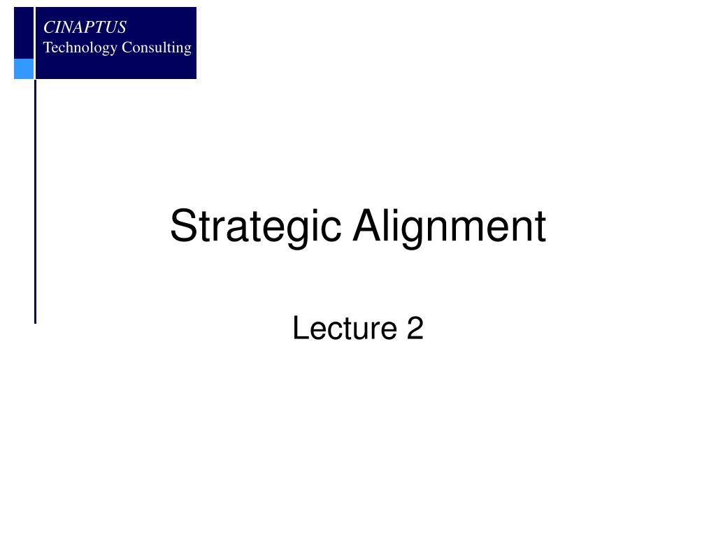 PPT - Strategic Alignment PowerPoint Presentation, free download - ID ...
