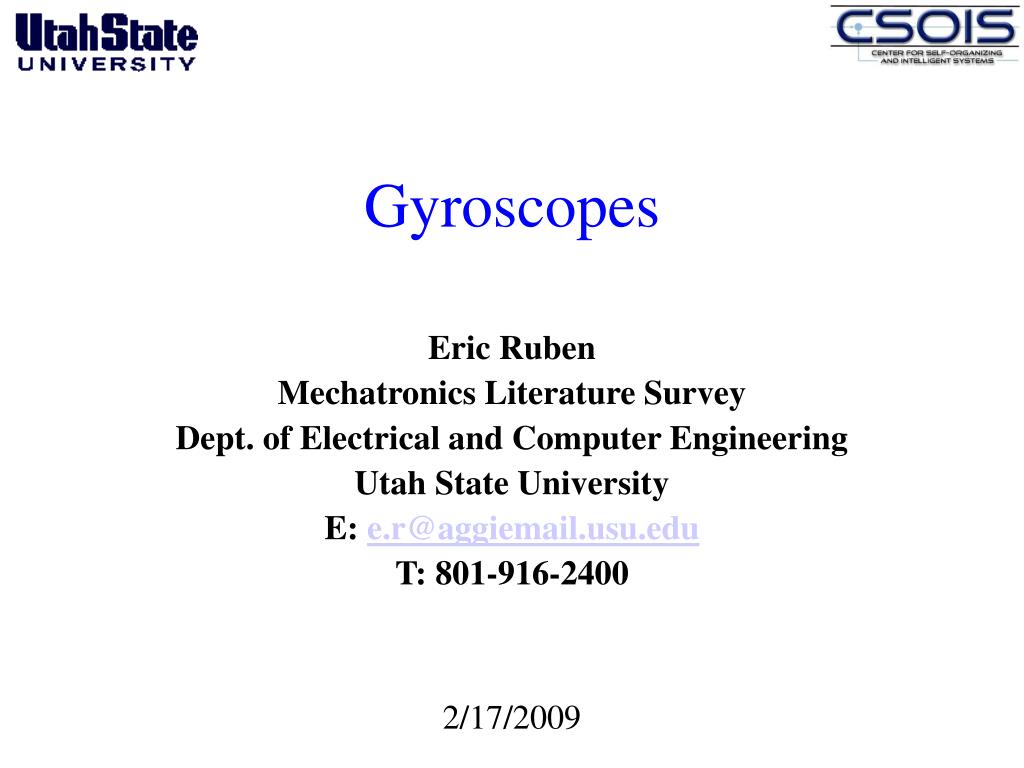 PPT - Gyroscopes PowerPoint Presentation, free download - ID:1240783