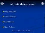 PPT - AIRCRAFT MAINTENANCE PowerPoint Presentation, free download - ID ...