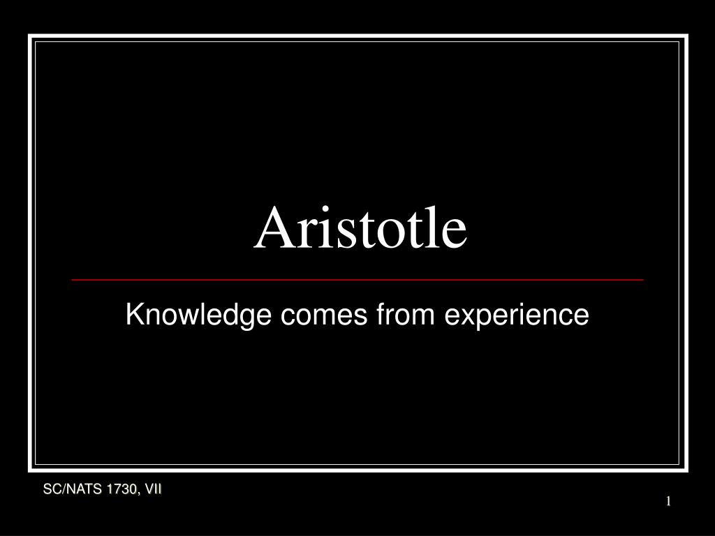 PPT - Aristotle PowerPoint Presentation, free download - ID:1246089
