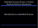 PPT - Introduction to Embedded Systems PowerPoint Presentation, free ...