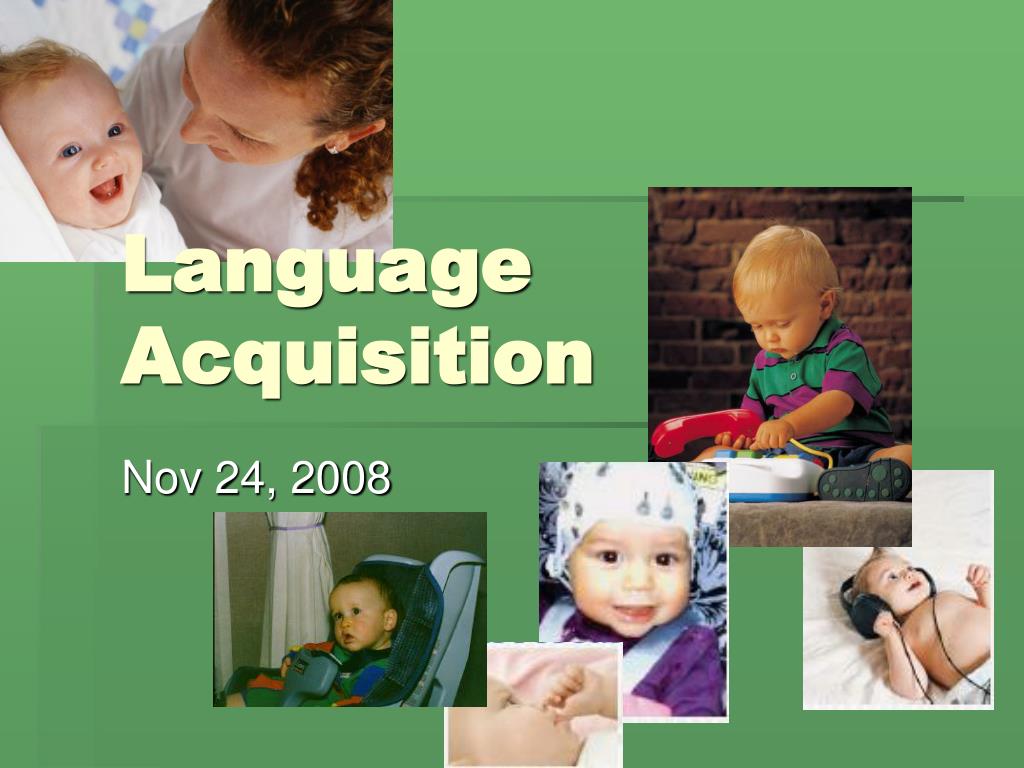 PPT - Language Acquisition PowerPoint Presentation, free download - ID ...