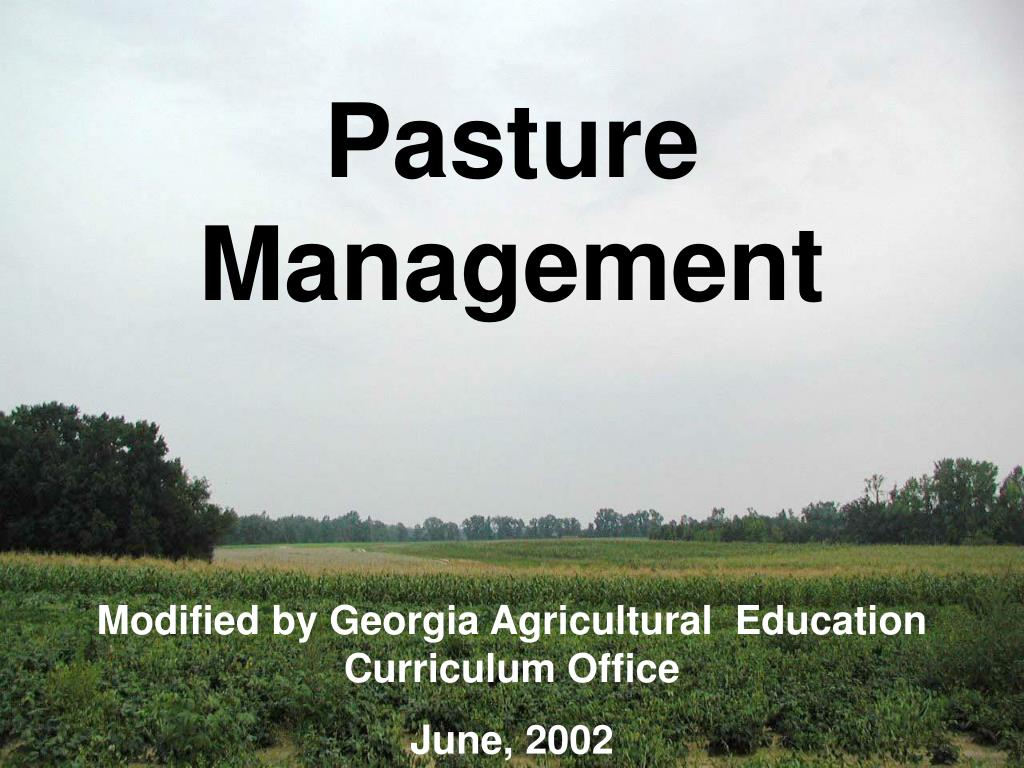 PPT - Pasture Management PowerPoint Presentation, free download - ID ...