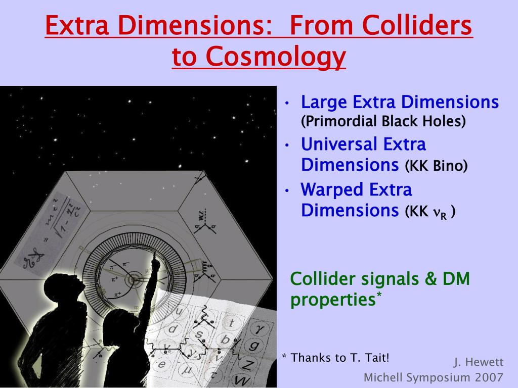 PPT - Extra Dimensions: From Colliders to Cosmology PowerPoint ...
