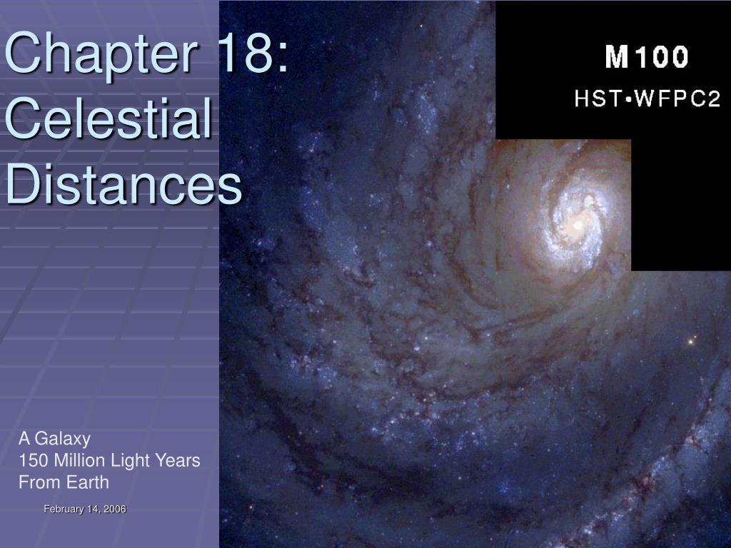 PPT - Understanding Celestial Distances: Measuring Stars and Galaxies ...