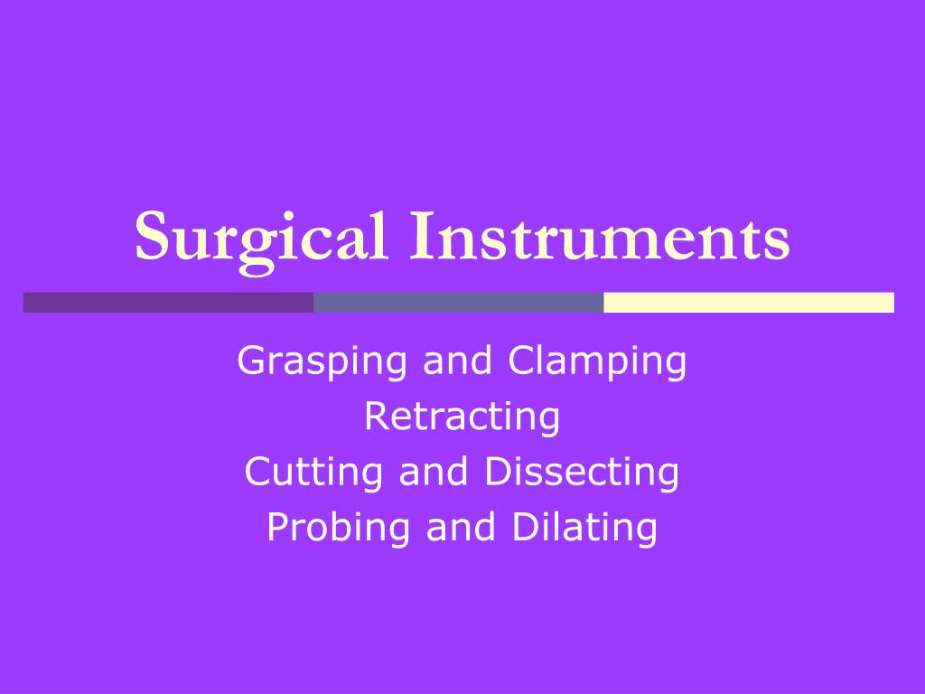 PPT - Surgical Instruments PowerPoint Presentation, free download - ID ...