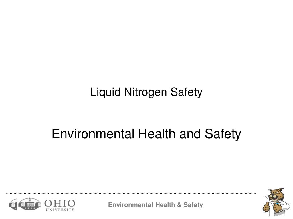 PPT - Liquid Nitrogen Safety: Guidelines and Precautions ...