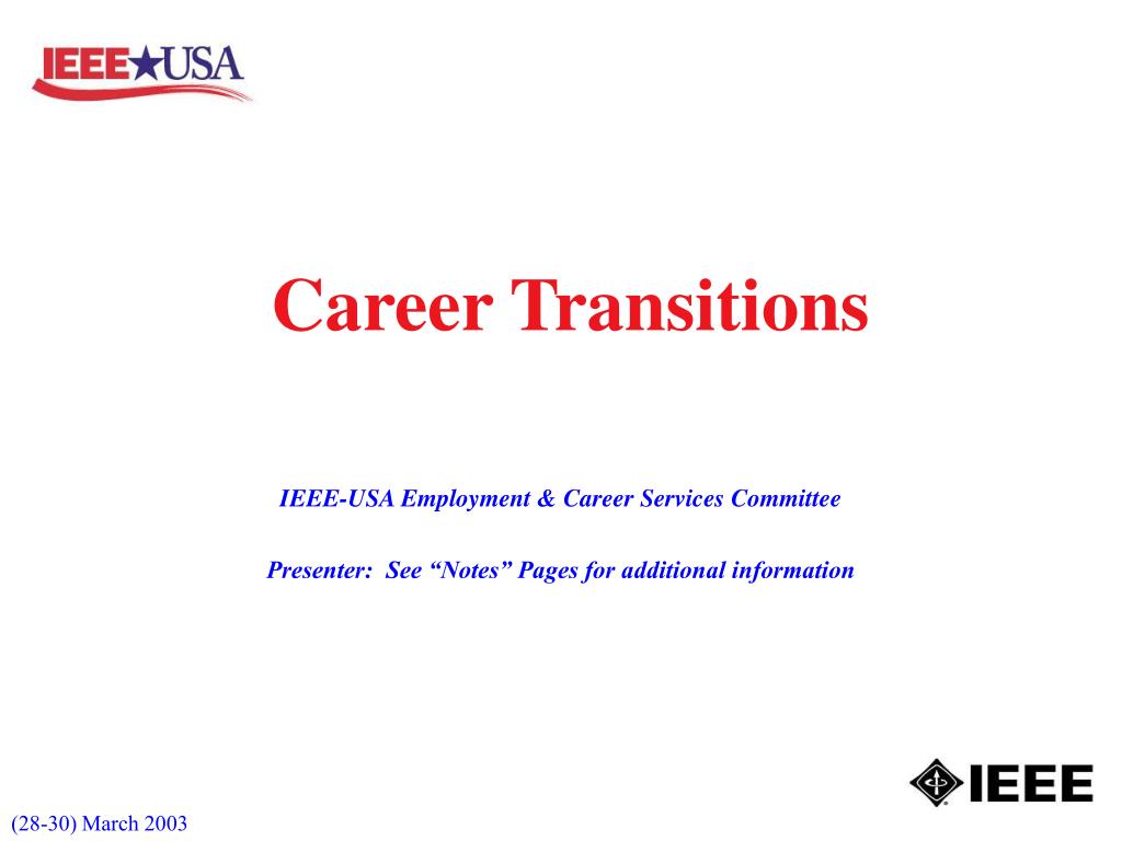 PPT - Career Transitions PowerPoint Presentation, free download - ID ...