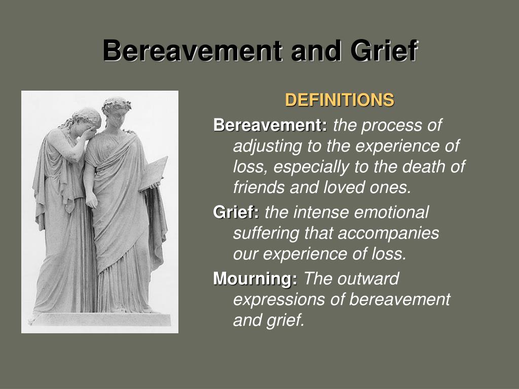 PPT - Bereavement and Grief PowerPoint Presentation, free download - ID ...