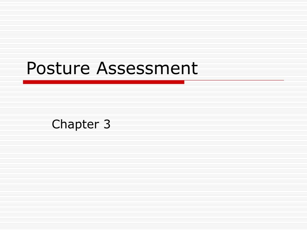 PPT - Posture Assessment PowerPoint Presentation, free download - ID ...