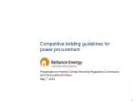 PPT - The Bidding, Procurement Selection Process PowerPoint ...