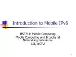 PPT - Introduction to IPv6 PowerPoint Presentation, free download - ID ...